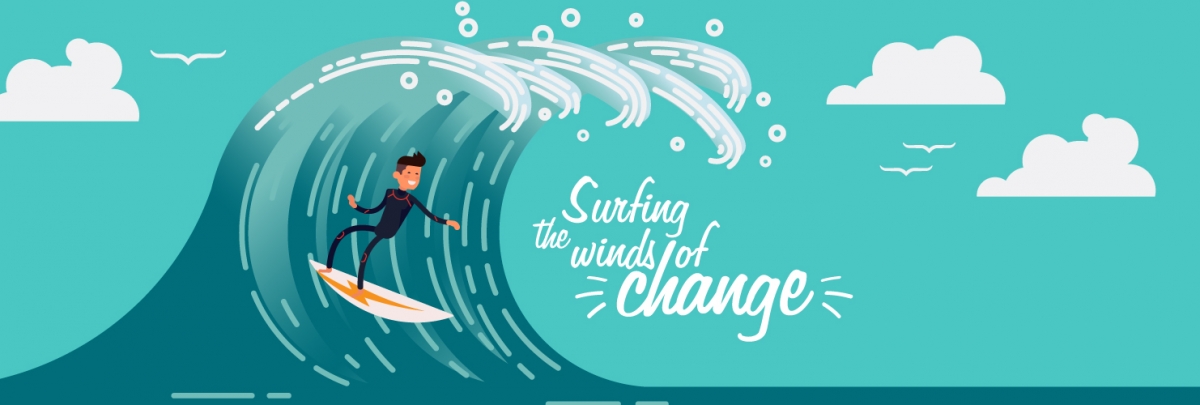 Alive With Ideas - Blog - Surfing the winds of change