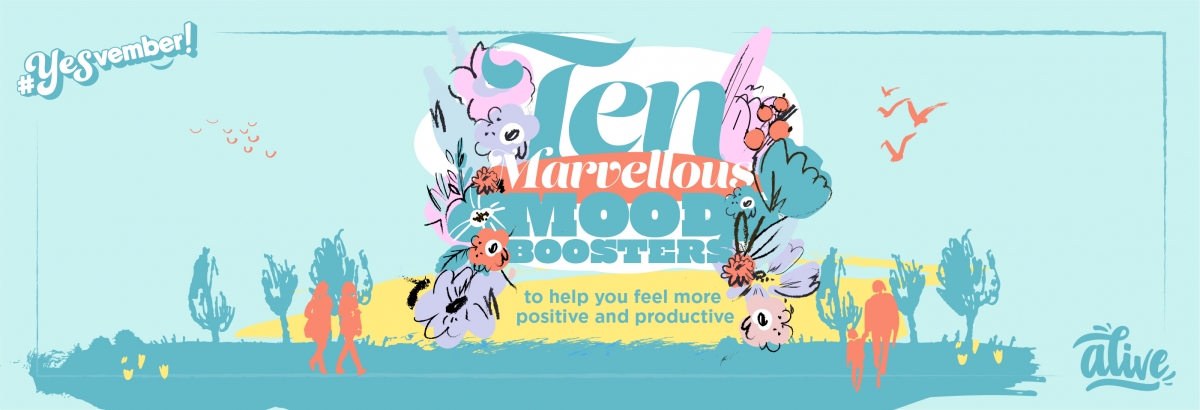 Alive With Ideas - Blog - INFOGRAPHIC: 10 MOOD BOOSTERS to help you ...