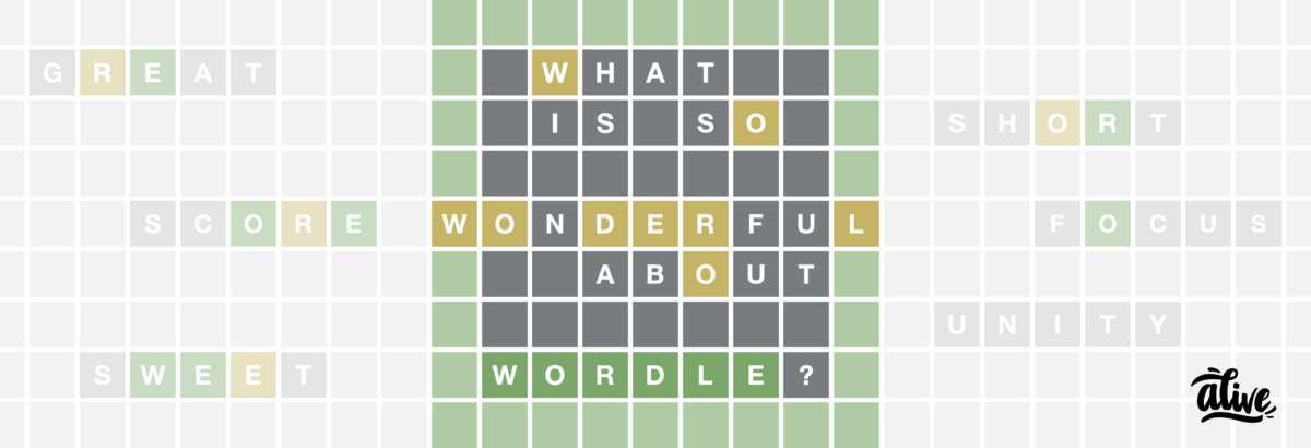 Alive With Ideas - Blog - What is so wonderful about Wordle?