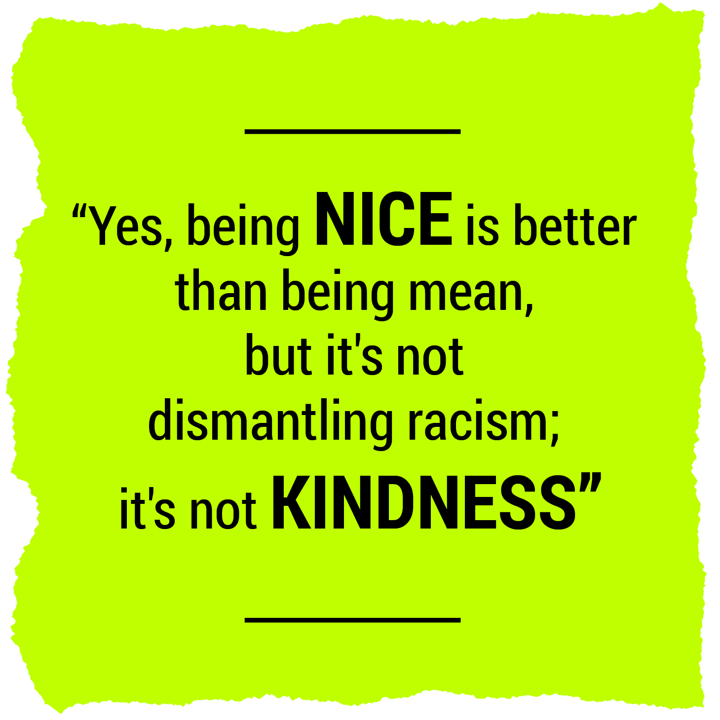 Alive With Ideas - Blog - No organization needs nice people