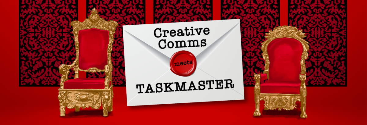 Alive With Ideas - Blog - Creative Comms meets Taskmaster