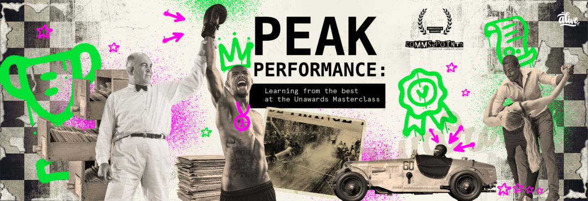 Alive With Ideas - Blog - Peak performance: Learning from the best at the Unawards Masterclass